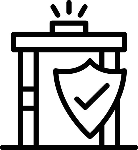 Security Line Icon 14698014 Vector Art At Vecteezy