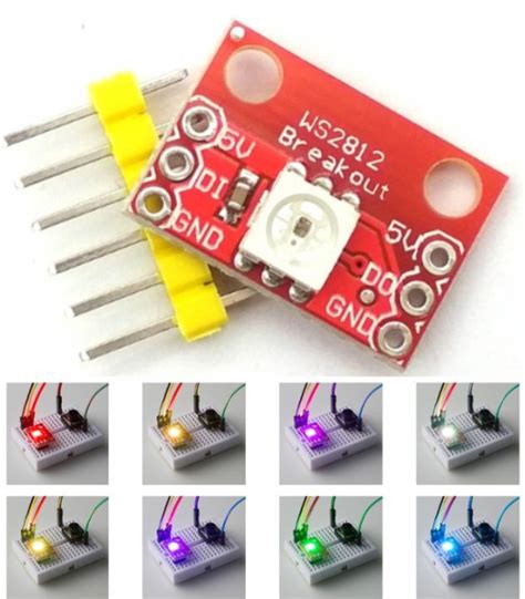 ws2812 rgb led breakout board module daraz pk