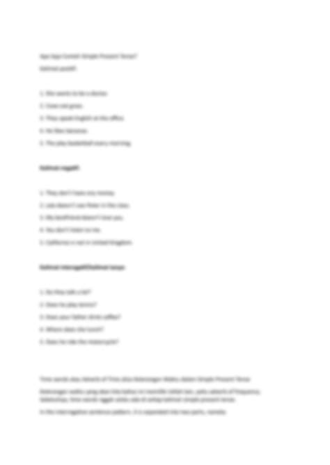 Solution Simple Present Tense Definision Uses Formulas And Example