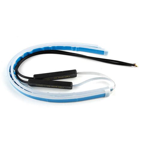 Ip68 Signal Light Strip 60cm Slim Amber Sequential Vicedeal