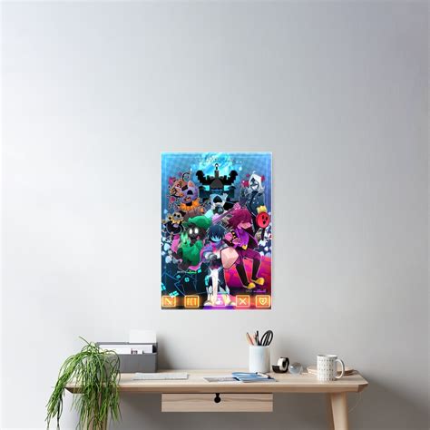 Deltarune Poster Poster For Sale By Pingupongo Redbubble
