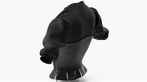 Blouse With Corset Leather 4 Model Turbosquid 2124503
