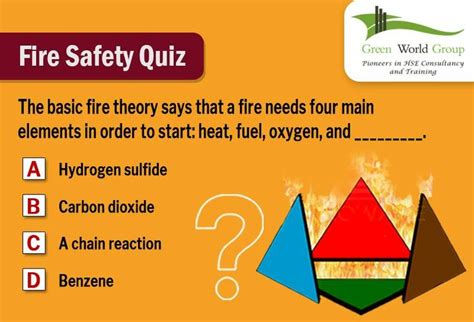 Fire Safety Quiz With Answers Fire Safety Quiz