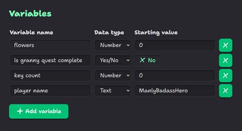 Variables And Conditionals
