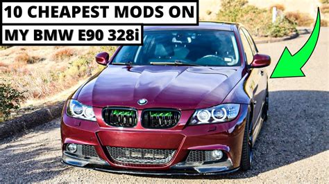 Top 10 Cheapest Mods On My Bmw E90 328i Youtube