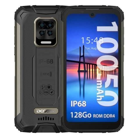 DOOGEE S Pro Smartphone Robuste Go MP Caméras mAh IP Téléphone Double SIM