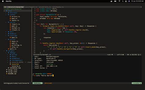 Ayu Dark Rust Nvim Rvimporn