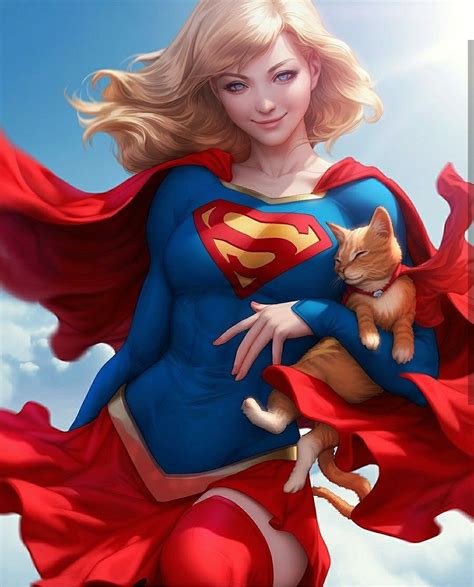 Supergirl Artgerm Marvel Dc Comics Comics Anime Dc Comics Girls Dc