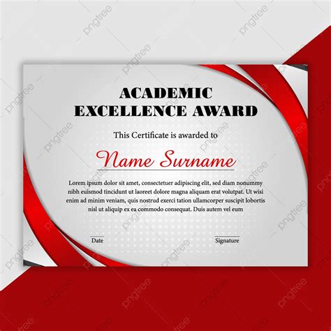 Certificate Of Academic Excellence