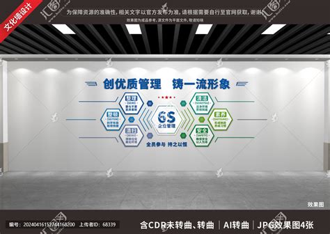 6s企业管理文化墙设计模板下载 宣传展板模板素材下的企业展板设计模板 汇图网