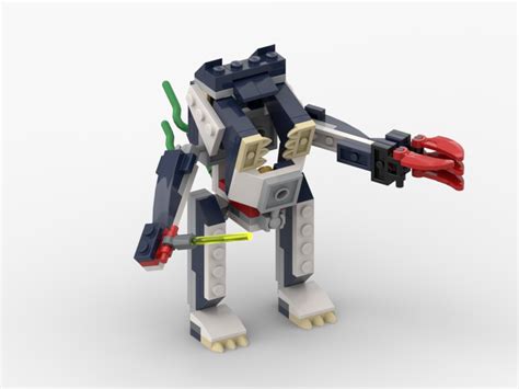 Lego Moc Shark Mech By Thibou1234 Rebrickable Build With Lego