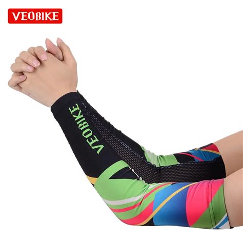 Buy Veobike Cycling Sleeves Printed Arm Warmer Mtb