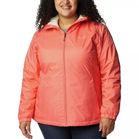 Plus Size Columbia Switchback Sherpa Lined Jacket