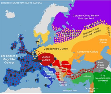 Карты неолита и бронзового века в Европе и на Ближнем Востоке связь ДНК генеалогии с