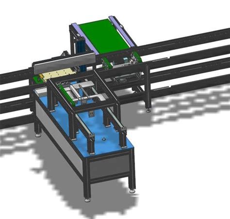 带筛选功能的输送线3d模型下载 制造云