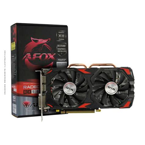Placa De Vídeo Afox RX GB GDDR AFRX D H V