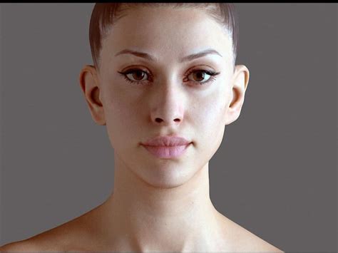 A 3d Realistic Character Design Metahuman Character Daz 3d Character