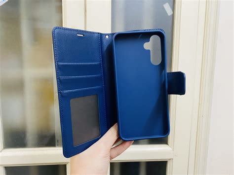 Bao Da Dạng Ví Bao Da Dạng Ví Samsung Galaxy A25 Hiệu Hanman Có Quai