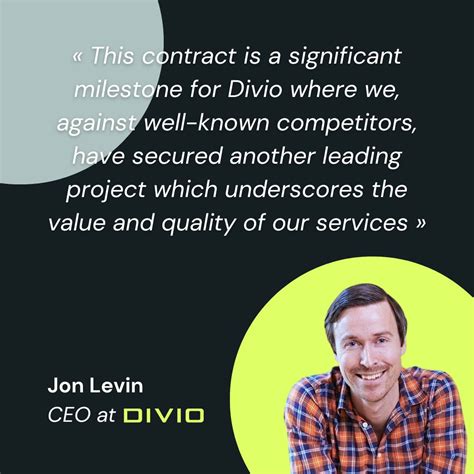 🌟 Huge Milestone For Divio 🌟 We Are Really Excited To Announce That Divio Has Signed A Major 3