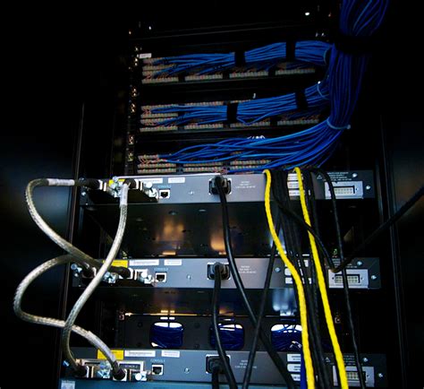 Datacenter What Is The Proper Way To Manage Cabling Behind Patch Panels Server Fault