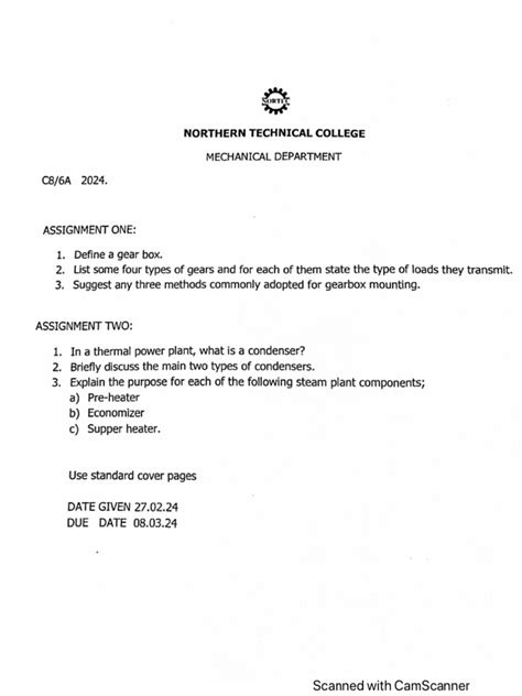 Assignments Pdf