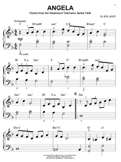 Bob James Angela Sheet Music For Flute Solo Download Pdf 101965