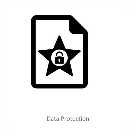 Data Protection And Gdpr Icon Concept 25903258 Vector Art At Vecteezy