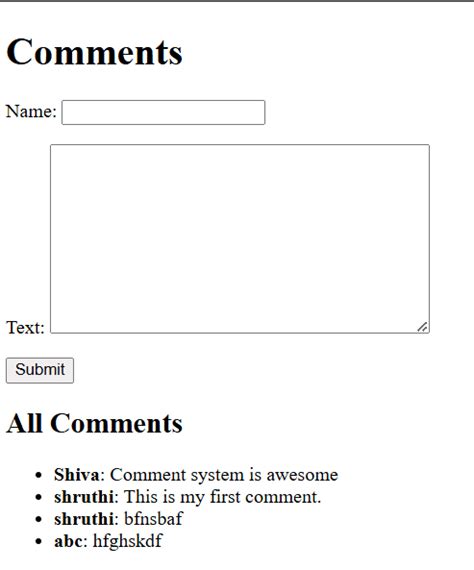 Django Project To Create A Comments System Tpoint Tech