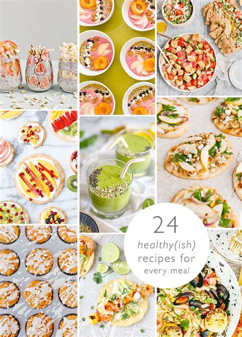 24 Delicious Healthy Ish Recipes For Every Meal Paper And Stitch