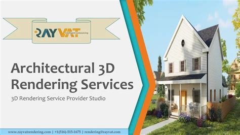 PPT Architectural D Rendering Services D Rendering Studio PowerPoint Presentation ID