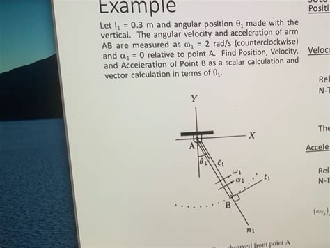 Solved Assesssment Dynamics Of A Single Segment Problem 1