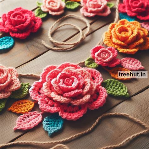 How Can I Create Different Types Of Crochet Roses From Scratch Crochet Techniques For Making