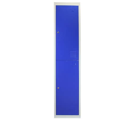 Casier Rangement Deux Portes à Plat Bleu Toute l offre équipement