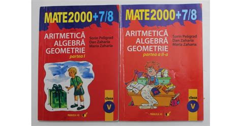 ARITMETICA ALGEBRA GEOMETRIE CLASA V PARTILE I II De SORIN