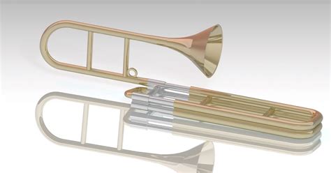 Doubleslide Trombone By Melmaking Download Free Stl Model