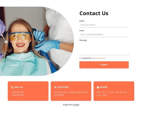 Contact our clinic - CSS Template by Nicepage