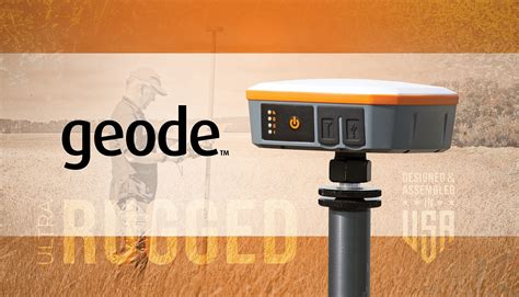 Geode Sub Meter GPS Receiver With IPhone And IPad Compatiblilty