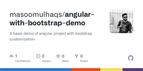 Github Masoomulhaqsangular With Bootstrap Demo A Basic Demo Of