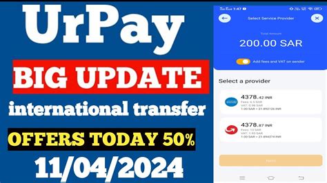 Urpay International Transfer Charges Urpay Offers Today Urpay