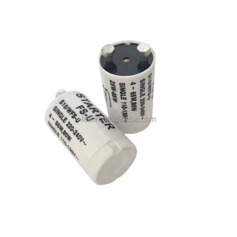 Copper Base Pc Fluorescent Starter Reliable Lamp Performance