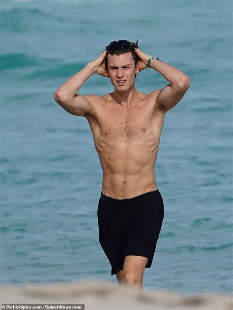 Shawn Mendes Enjoys The Single Life As He Puts His Rippling Abs On