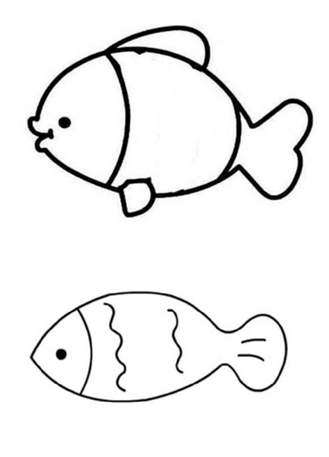 年年有余鱼简笔画简单又好看简单笔画（推荐15张）简笔画图片大全