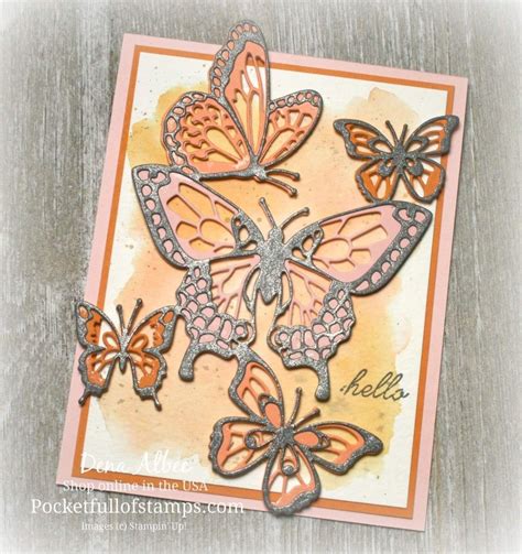 Stampin Up Butterfly Beauty Thinlit Dies Free Step By Step Pdf Tutorial