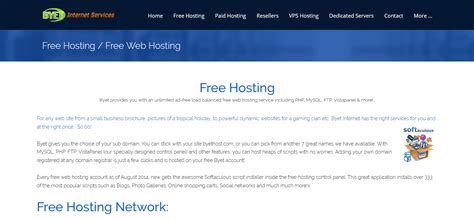Free Web Hosting Sites List Of Free Web Hosting Sites