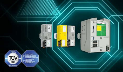 Next Level Of Security Tüv Certified Plcnext Technology Products For Industrial Cyber Security