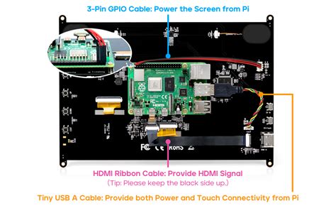 Amazon ROADOM Raspberry Pi Screen 10 1 Touchscreen Monitor IPS
