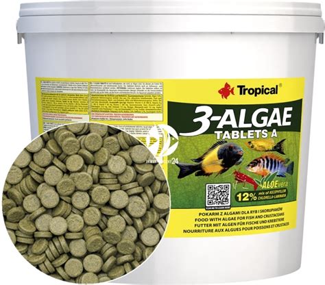 Tropical 3 Algae Tablets A 2kg 4500szt Akwarystyczny24 Pl