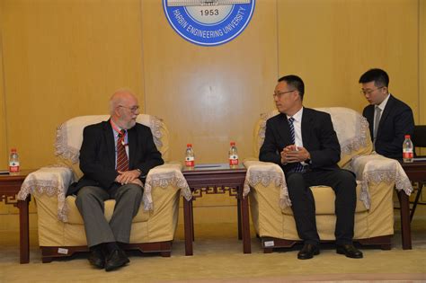 【七秩辉煌 矢志一流】校长姚郁会见国外高校代表 哈尔滨工程大学70周年校庆网
