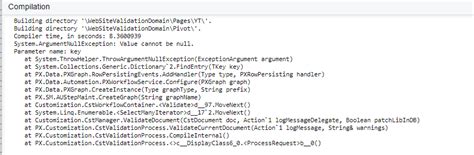 Unable To Publish Customization Community