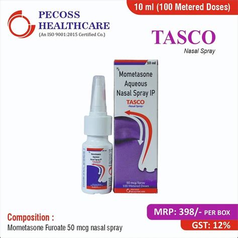 Mometasone Aqueous Nasal Spray Ip At ₹ 398 Per Box Industrial Estate